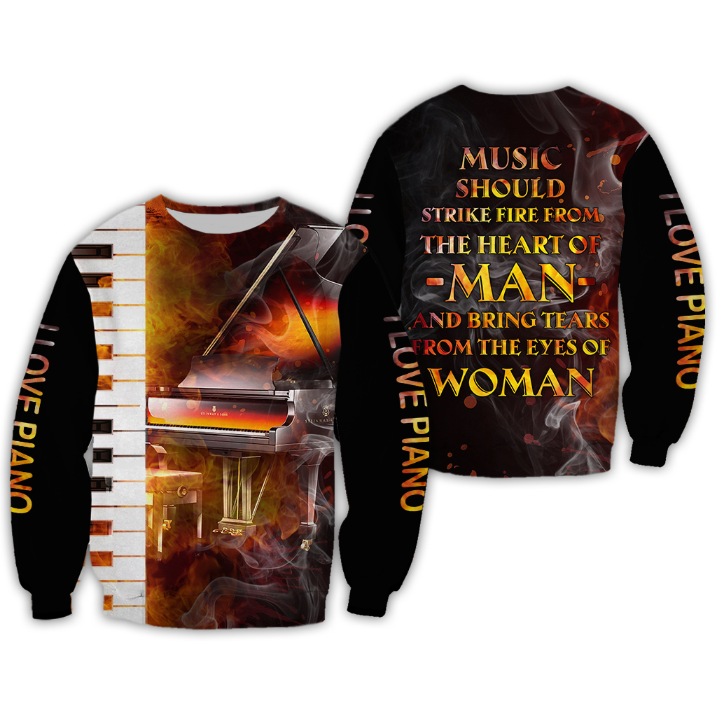 3D All Over Printed Beautiful Piano Clothes BV979899 – ChikePOD