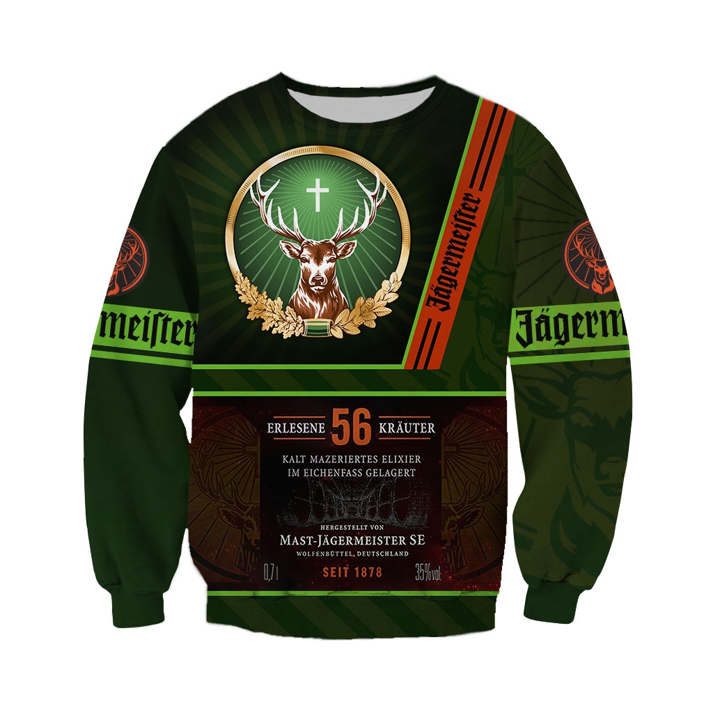 Beautiful Jagermeister 3D All Over Printed Clothes DA432 – ChikePOD