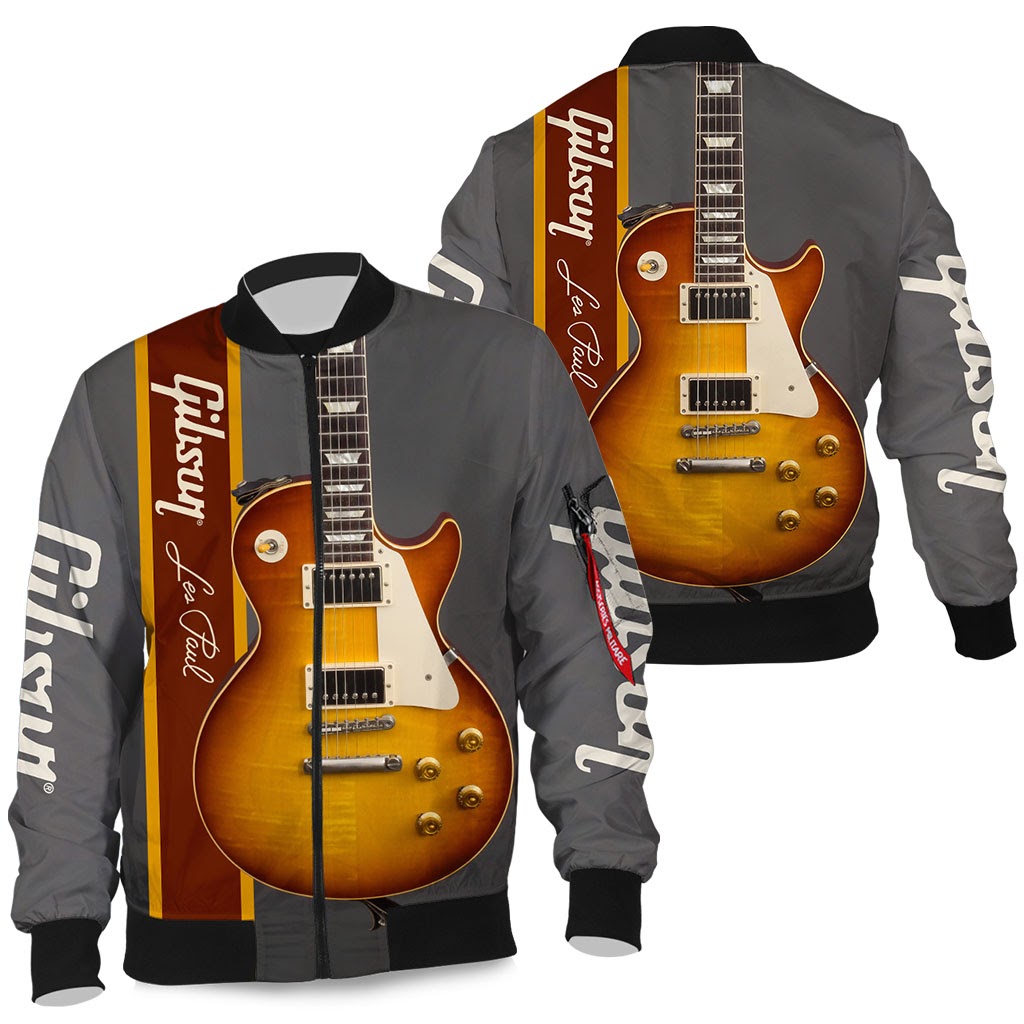 Electric Guitar Bomber Jacket 3D All Over Printed Lh1340 – ChikePOD