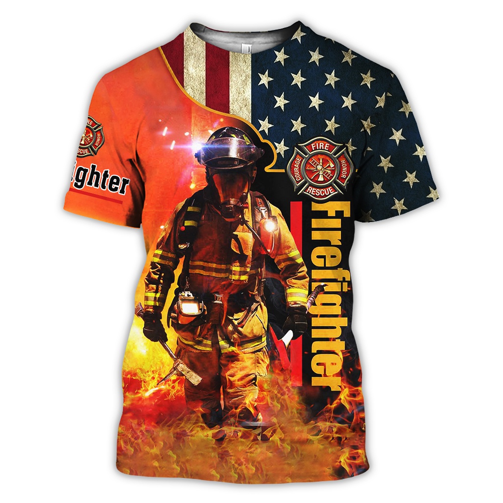 Firefighter 3D All Over Printed Clothes KA0007 – ChikePOD