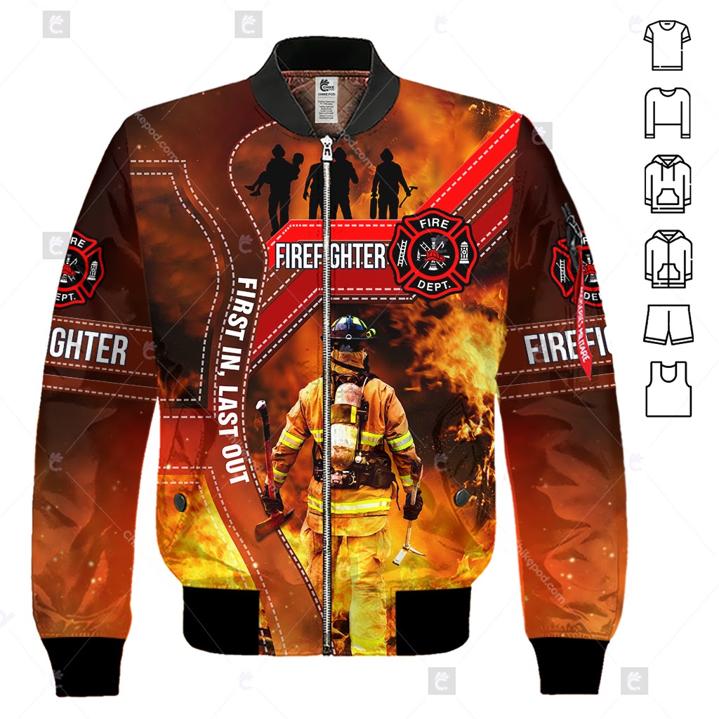 Firefighter 3D All Over Printed Clothes BC397 – ChikePOD