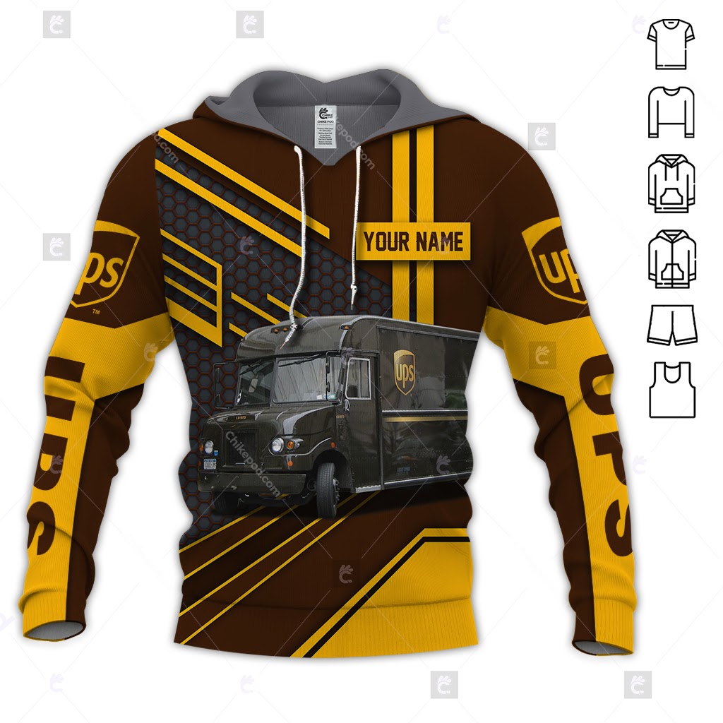 UPS 3D All Over Printed Clothes AK005 – ChikePOD