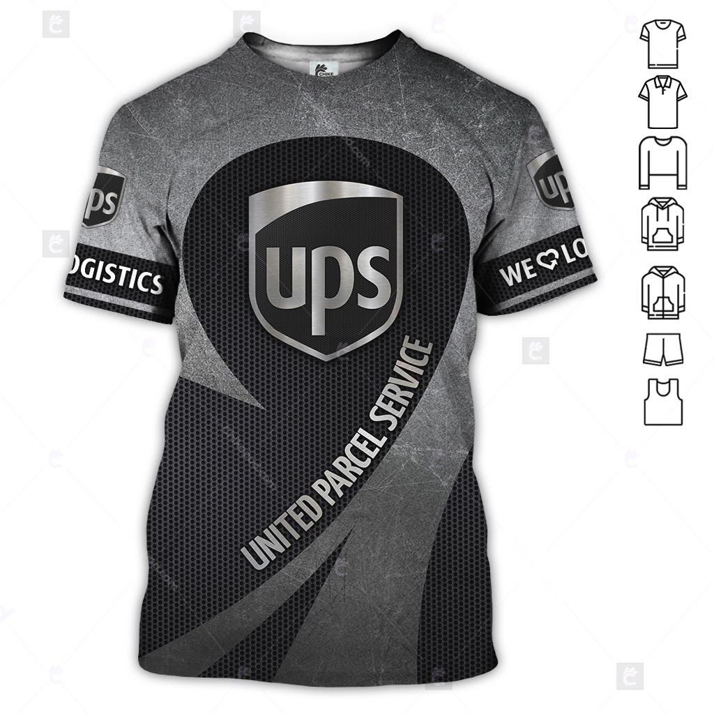 UPS 3D All Over Printed Clothes NC535 – ChikePOD