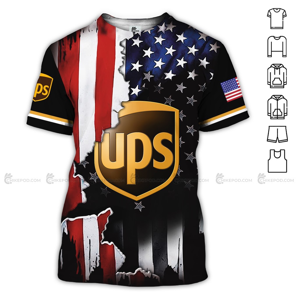 UPS 3D All Over Printed Clothes NT276 – ChikePOD