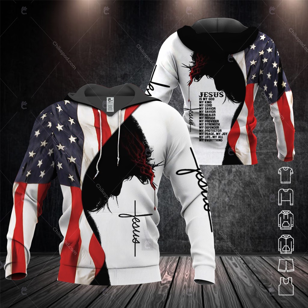 Jesus Christ 3D All Over Printed Clothes NC540 – ChikePOD