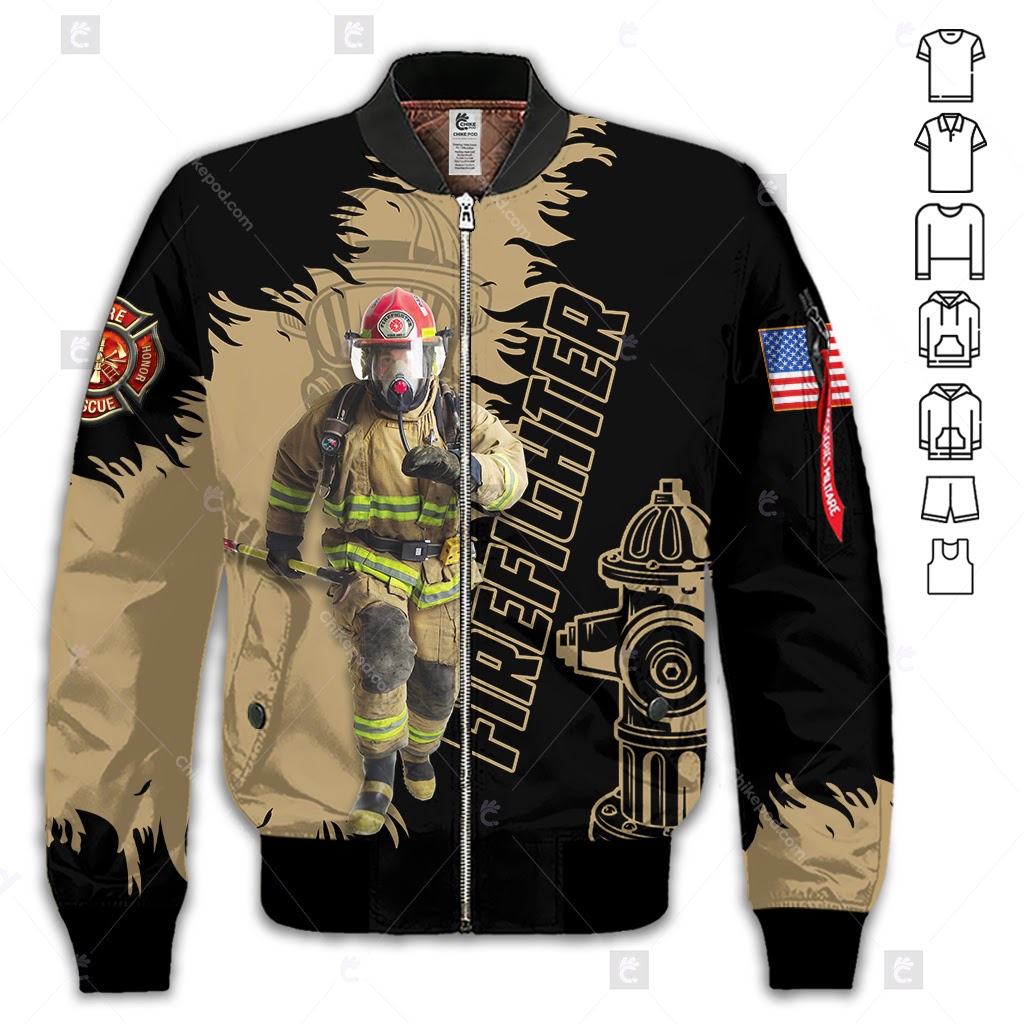 Firefighter 3D All Over Printed Clothes BC504 – ChikePOD