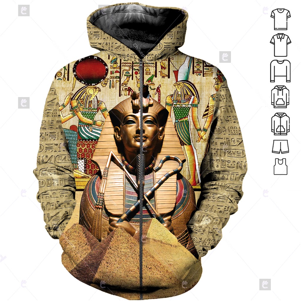 Pharaoh Ancient Egypt 3D All Over Printed Clothes BC573 – ChikePOD