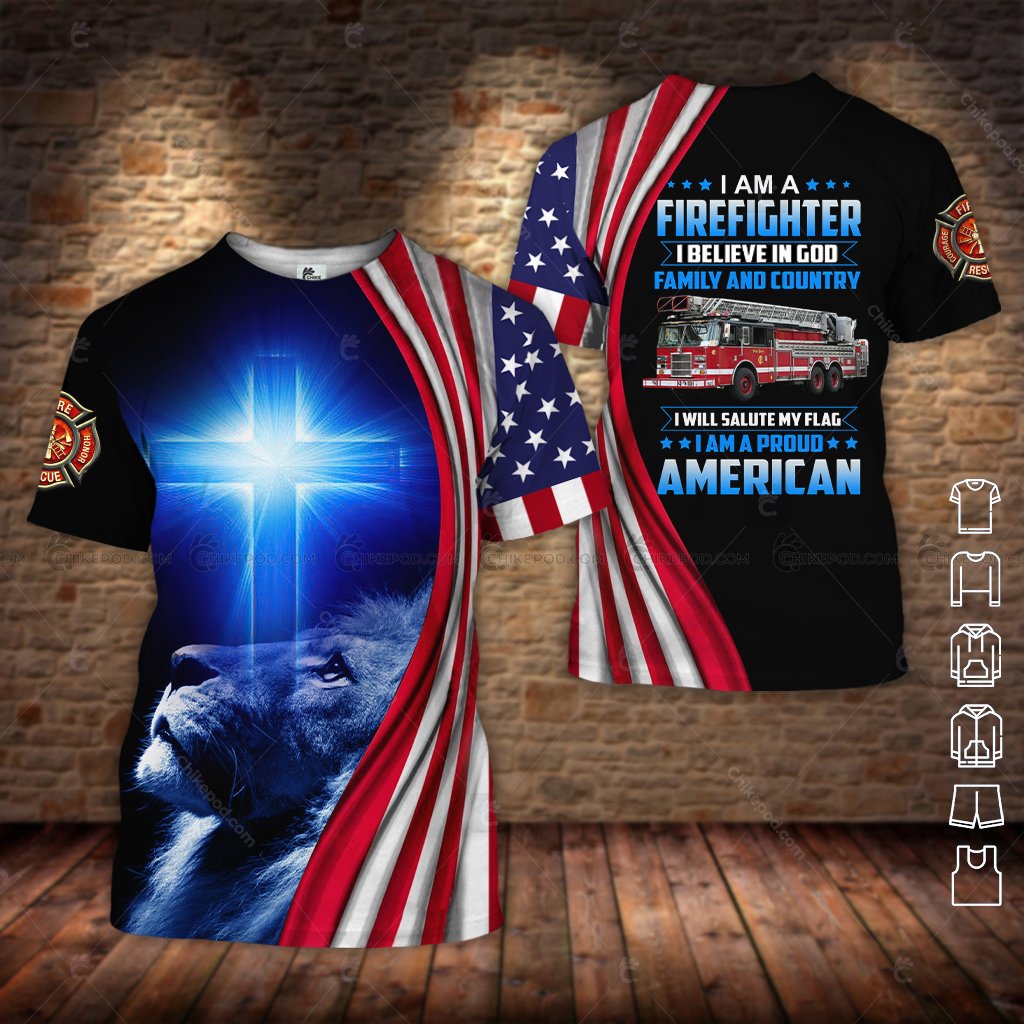 Firefighter 3D All Over Printed Clothes NT475 – ChikePOD