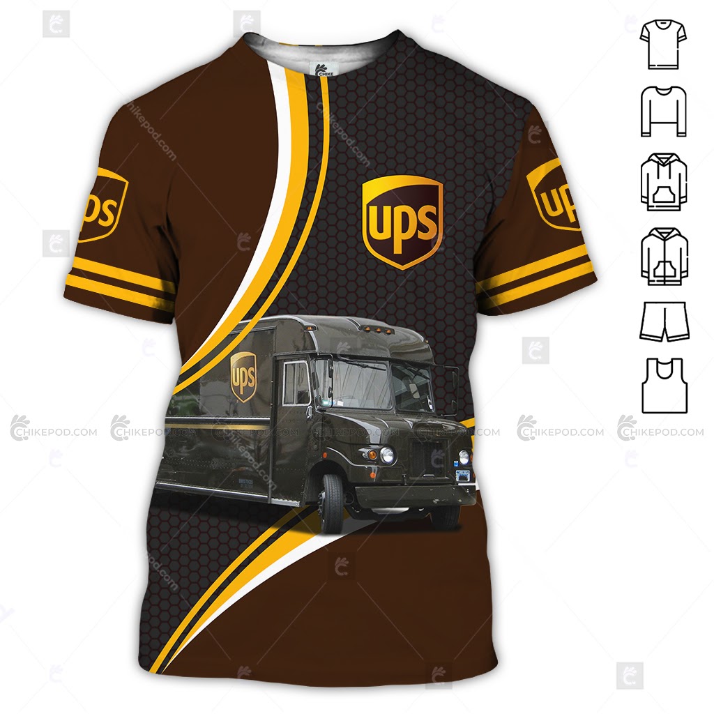 UPS 3D All Over Printed Clothes NT492 – ChikePOD