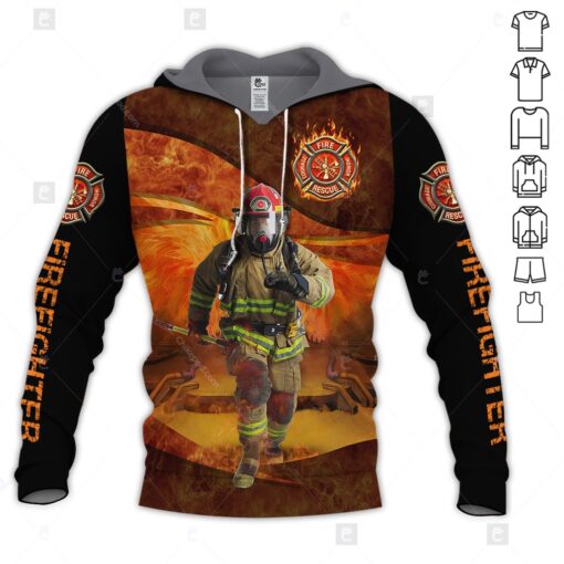 Firefighter 3D All Over Printed Clothes BC823 – ChikePOD