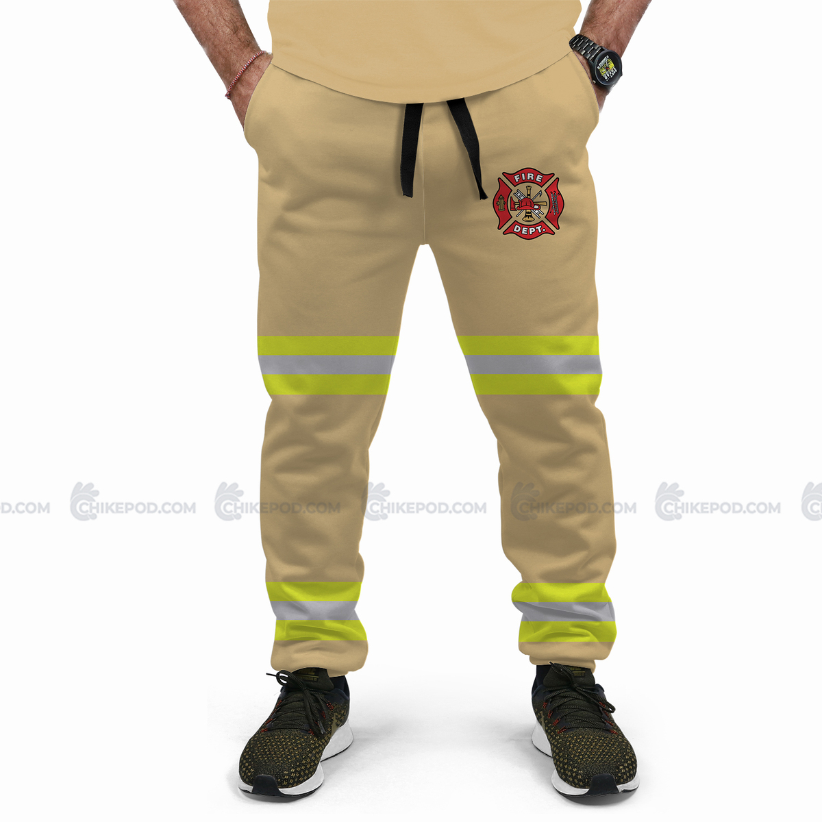 Personalized Name Firefighter 3D All Over Printed Clothes CM682 – ChikePOD