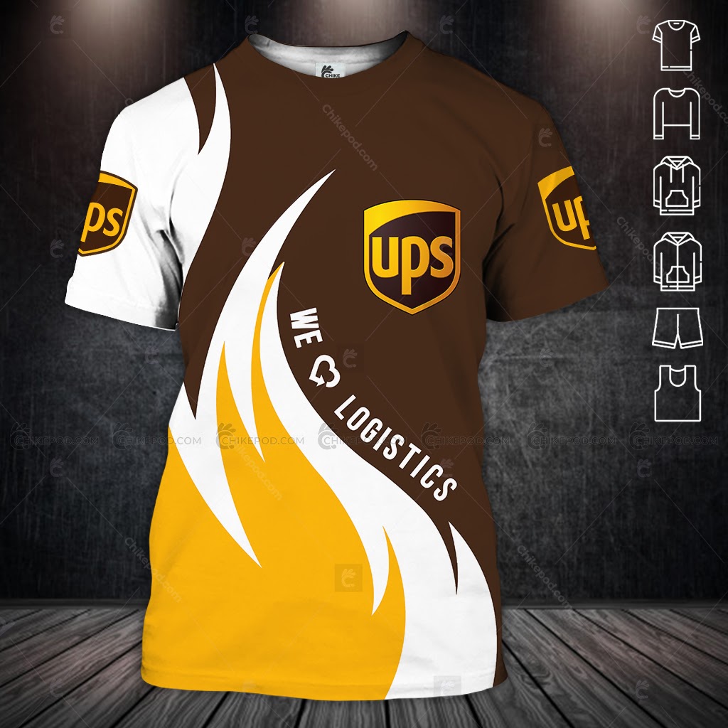 UPS 3D All Over Printed Clothes NC932 – ChikePOD