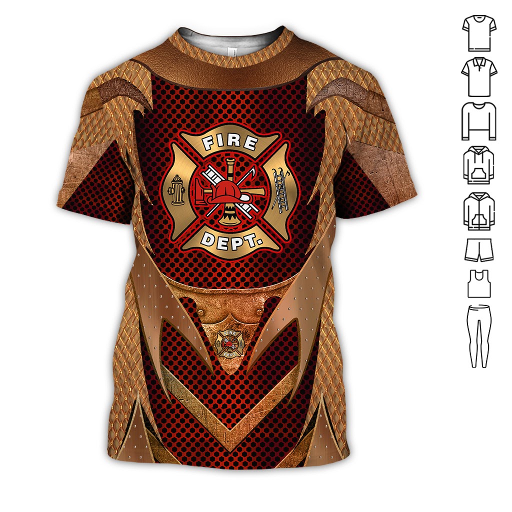 Firefighter 3D All Over Printed Clothes BC057 – ChikePOD